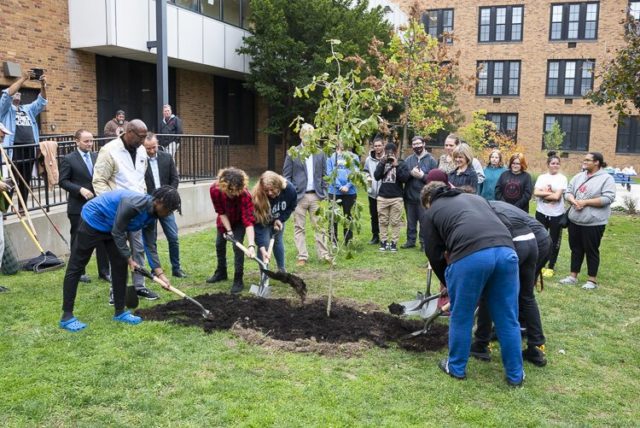 A new Jesse Owens tree takes root at Old Brooklyn’s Rhodes High School ...