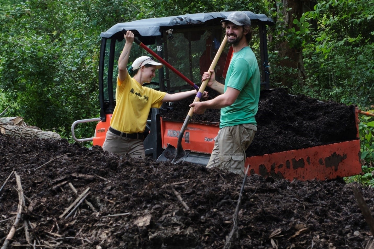 Hügelkultur in the Core Natural Areas Part 2 » Plants, Soils » HF&G