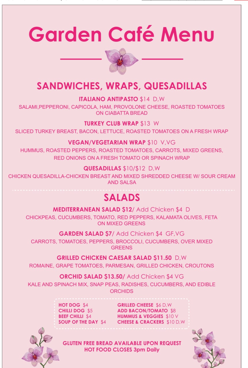 Garden Café » Cleveland Botanical Garden » Holden Forests & Gardens